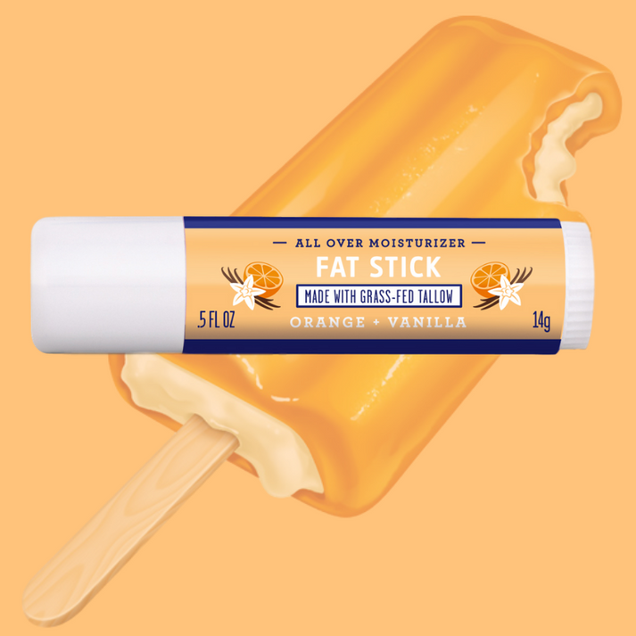 Fat Stick, Orange + Vanilla, 0.5 Oz – FATCO Skincare Products