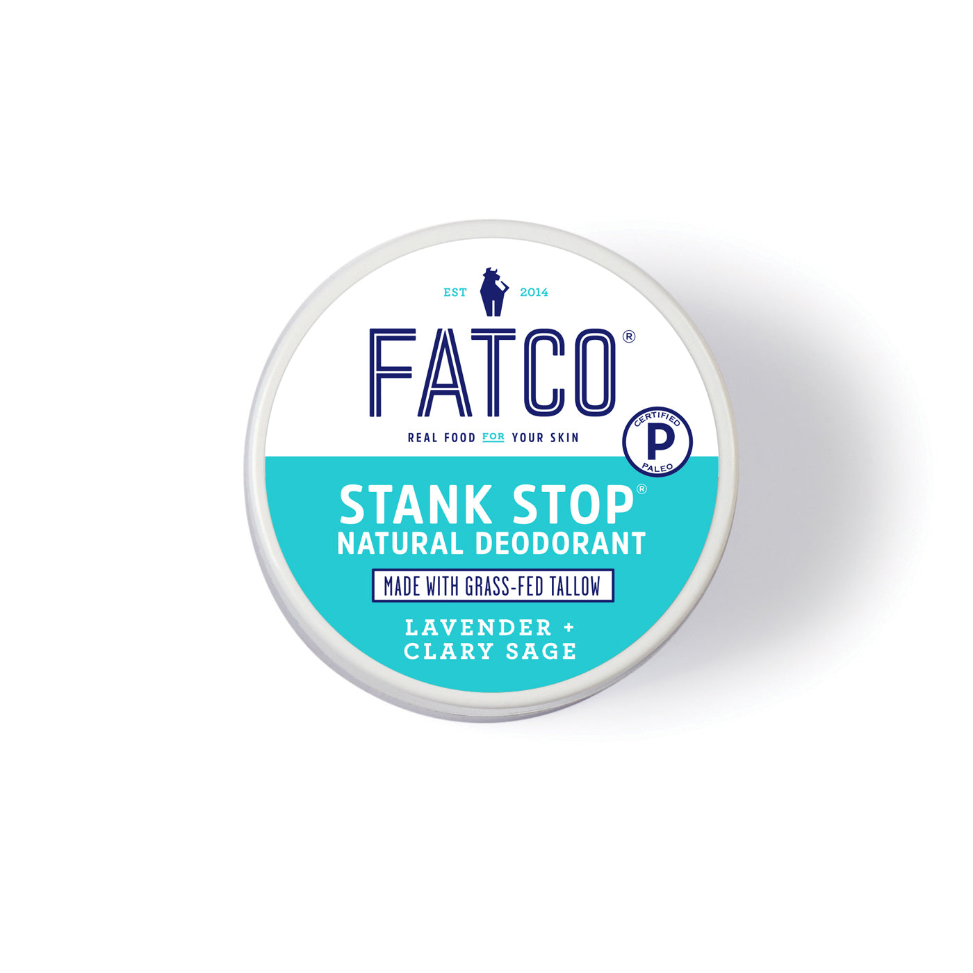 Stank Stop Cream Deodorant, Lavender+Sage, 2 Oz