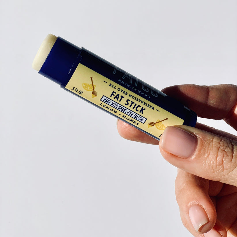 Fat Stick, Lemon + Honey, 0.5 Oz – FATCO Skincare Products