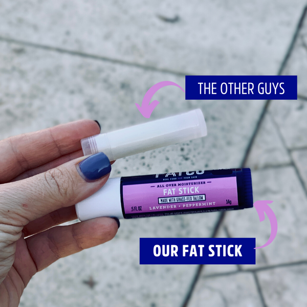 Fat Stick, Lavender + Peppermint, 0.5 Oz – FATCO Skincare Products
